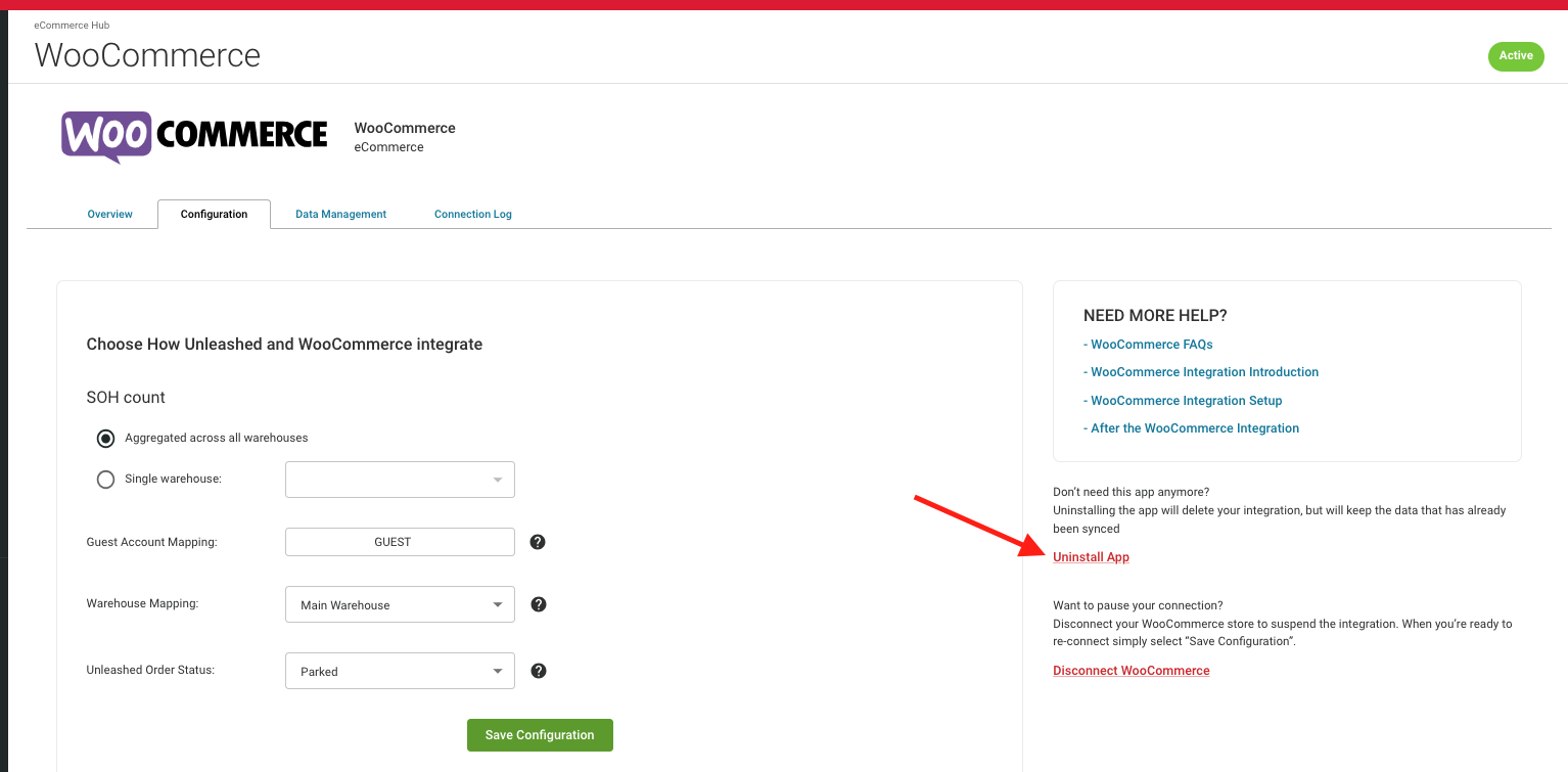 After the WooCommerce Integration – Unleashed Support