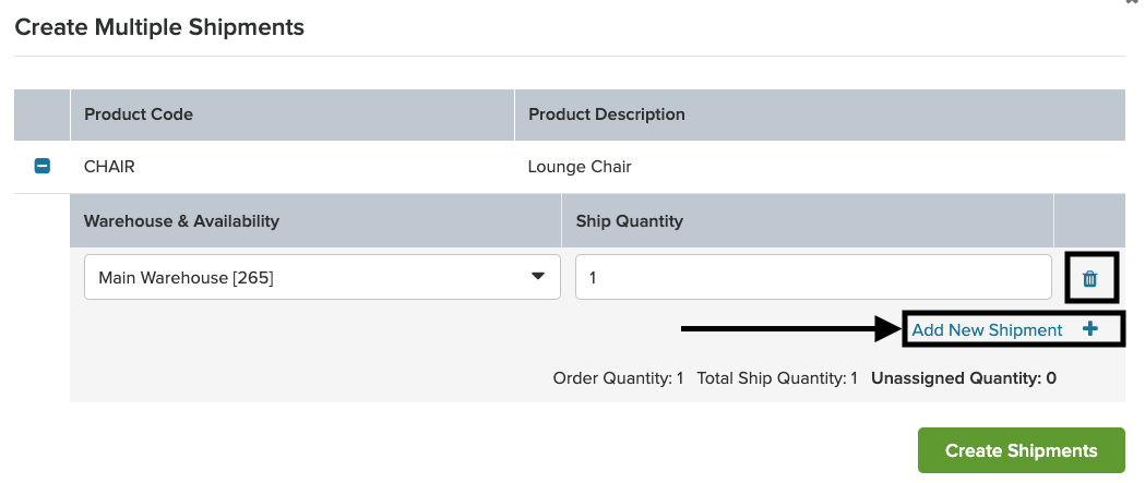 Shipments from Multiple Warehouses – Unleashed Support