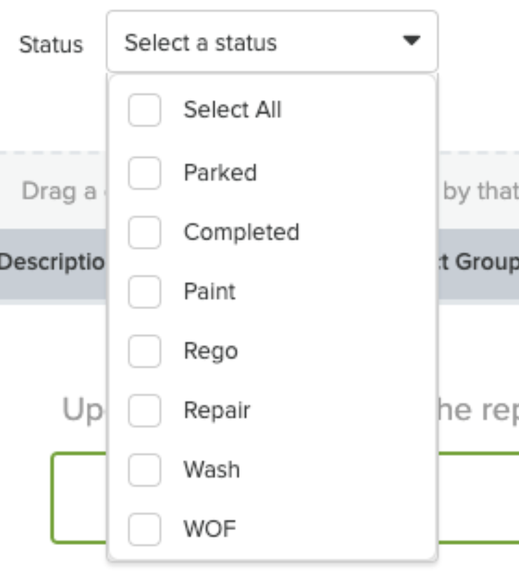 Assembly Statuses – Unleashed Support