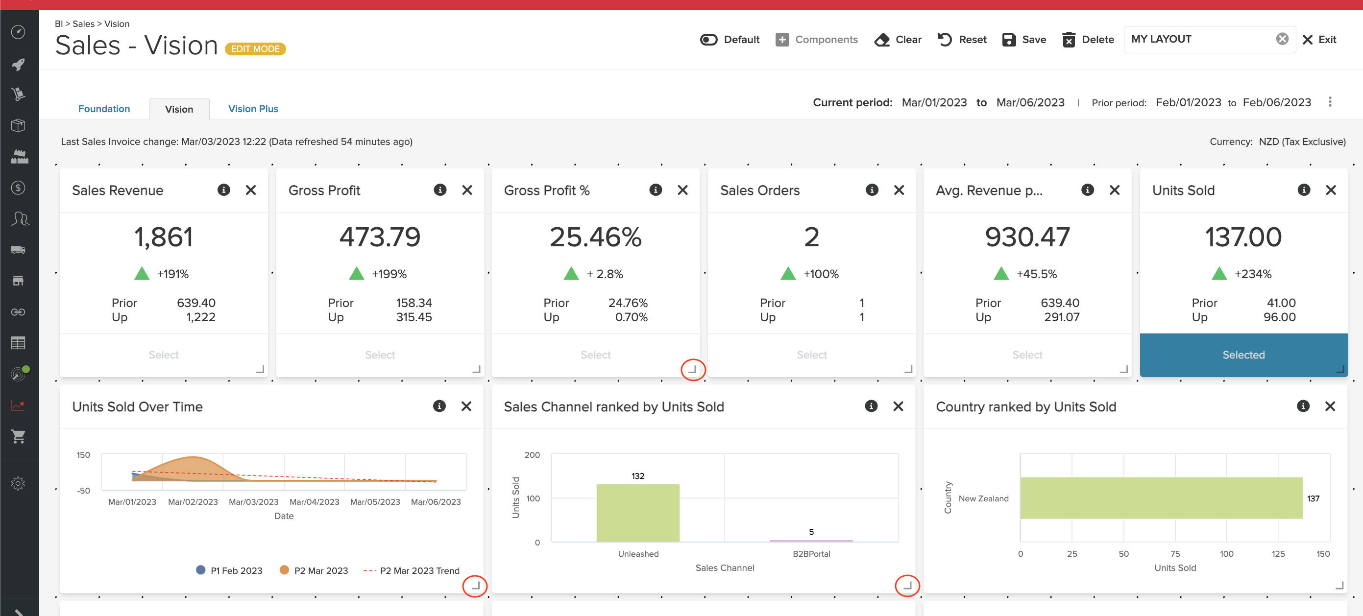 Business Intelligence Basic Functions Guide – Unleashed Support