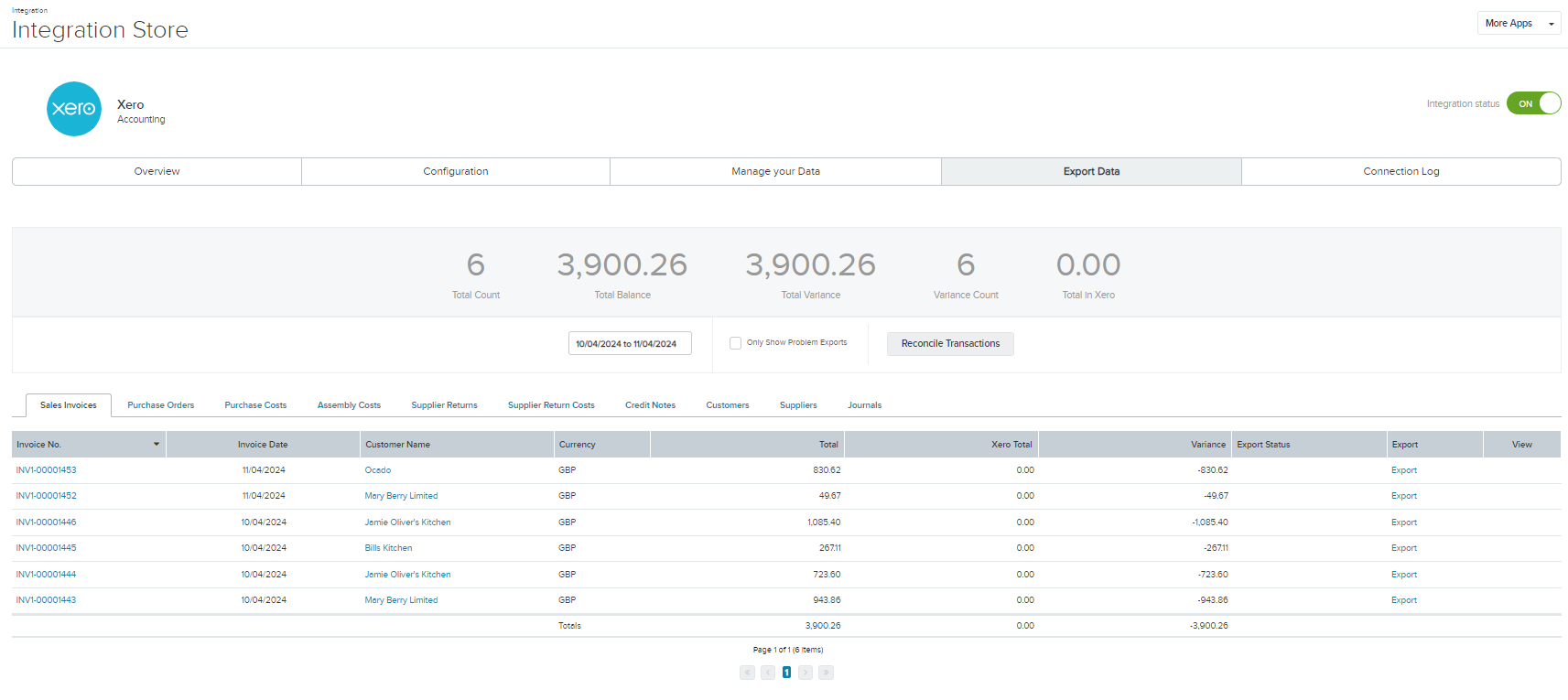 Xero Integration Setup – Unleashed Support
