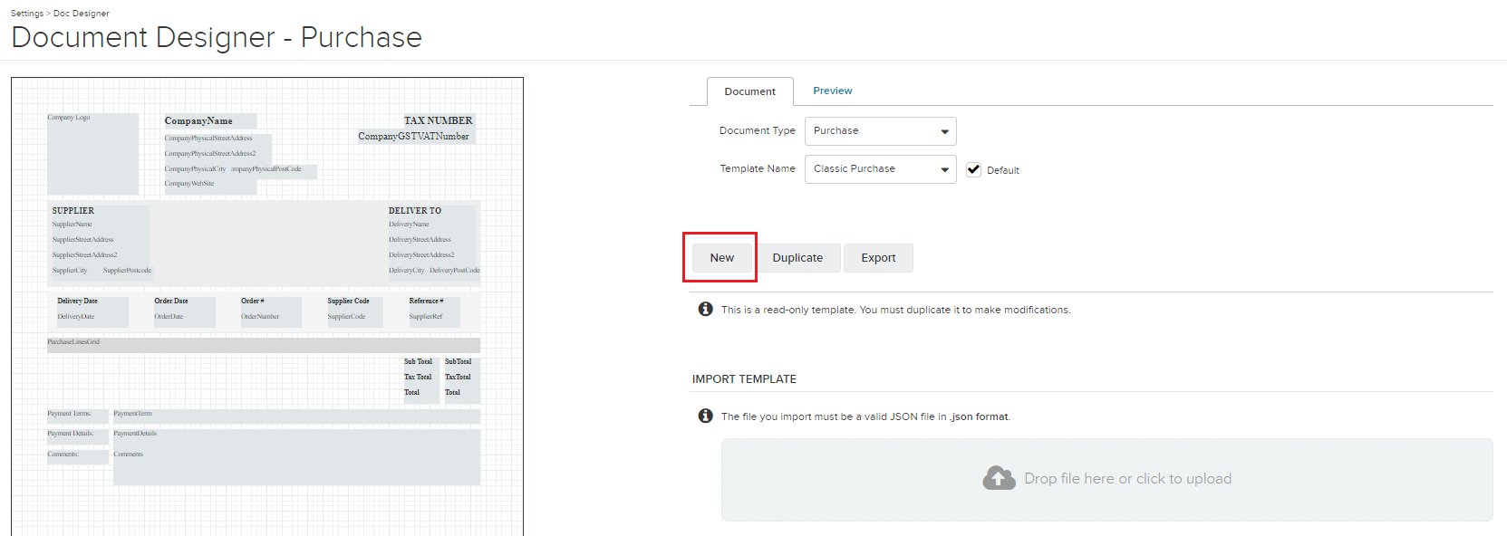 Doc Designer – Unleashed Support