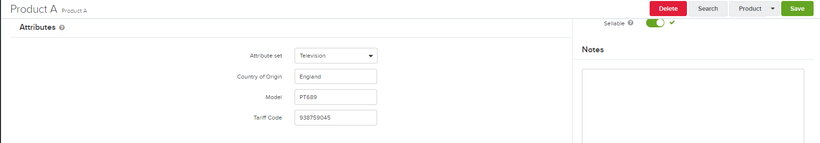 Attribute Sets – Unleashed Support