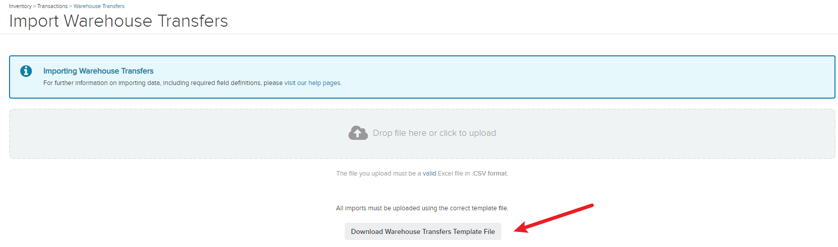 Add Warehouse Transfer – Unleashed Support