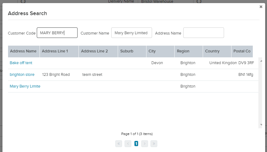 How to populate a Customer's delivery address within Purchase Orders – Unleashed Support