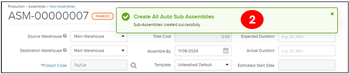 Auto Assembly – Unleashed Support