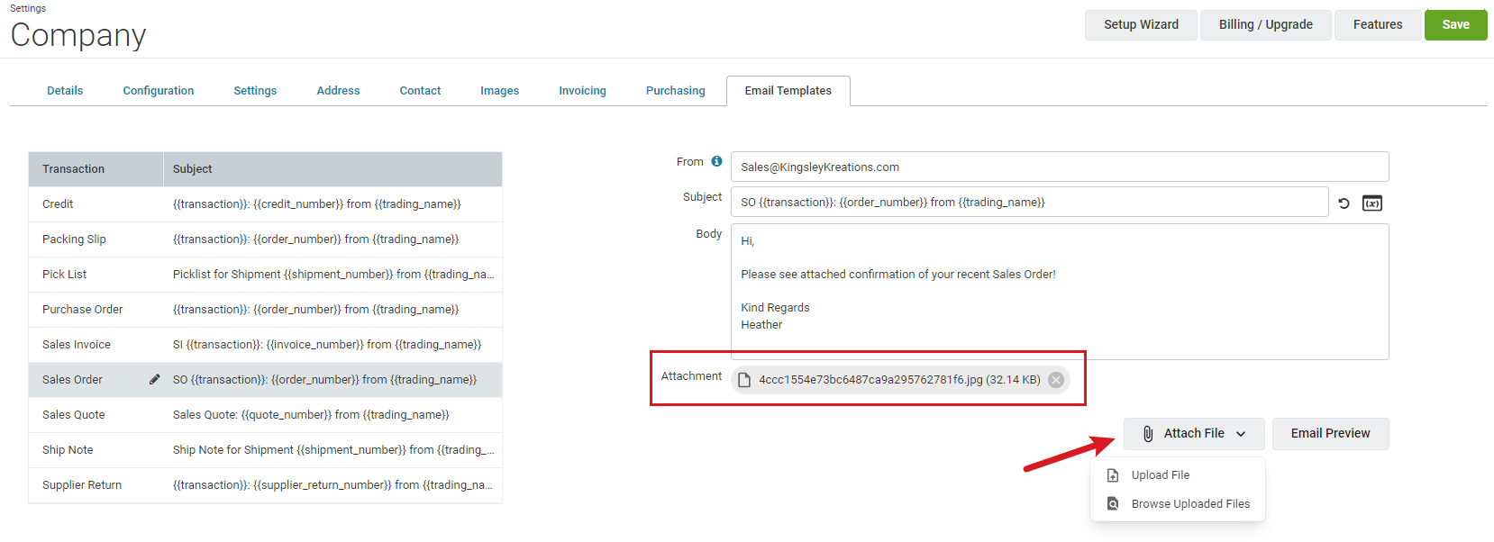 Company – Unleashed Support