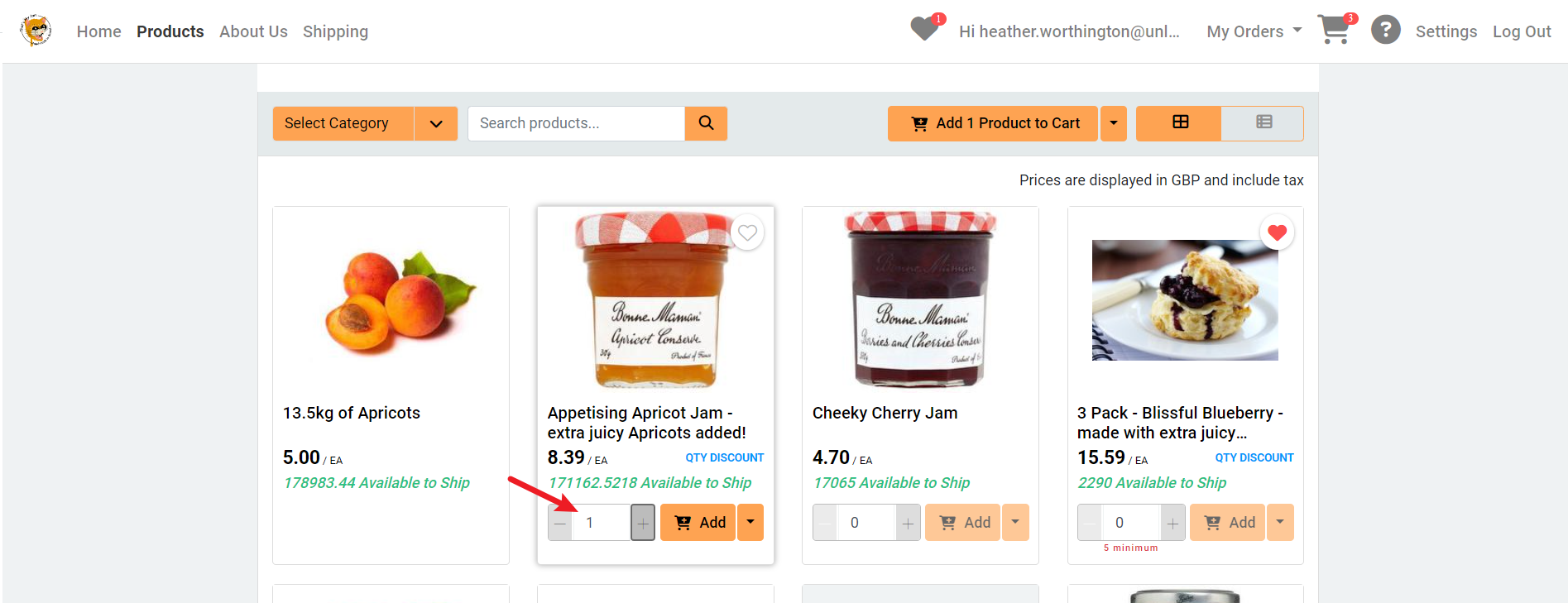 B2B Store: Create Orders – Unleashed Support