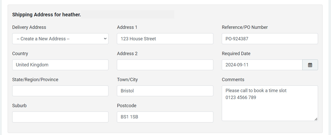 B2B Store: Create Orders – Unleashed Support